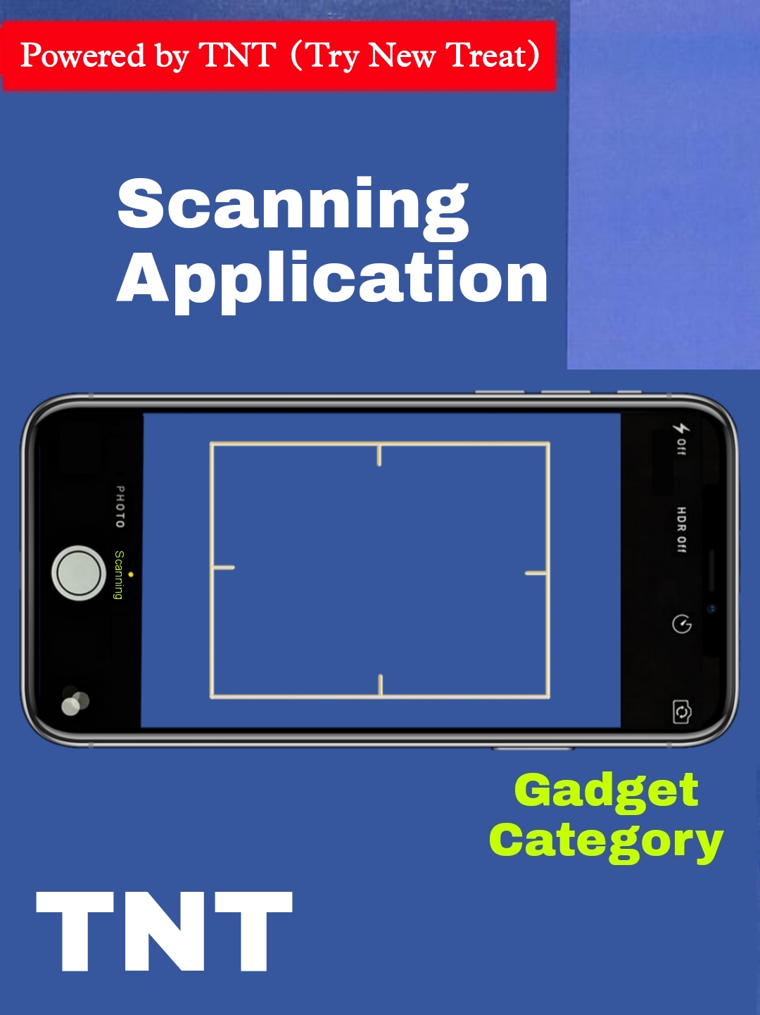 Scanning application – Try New Treat